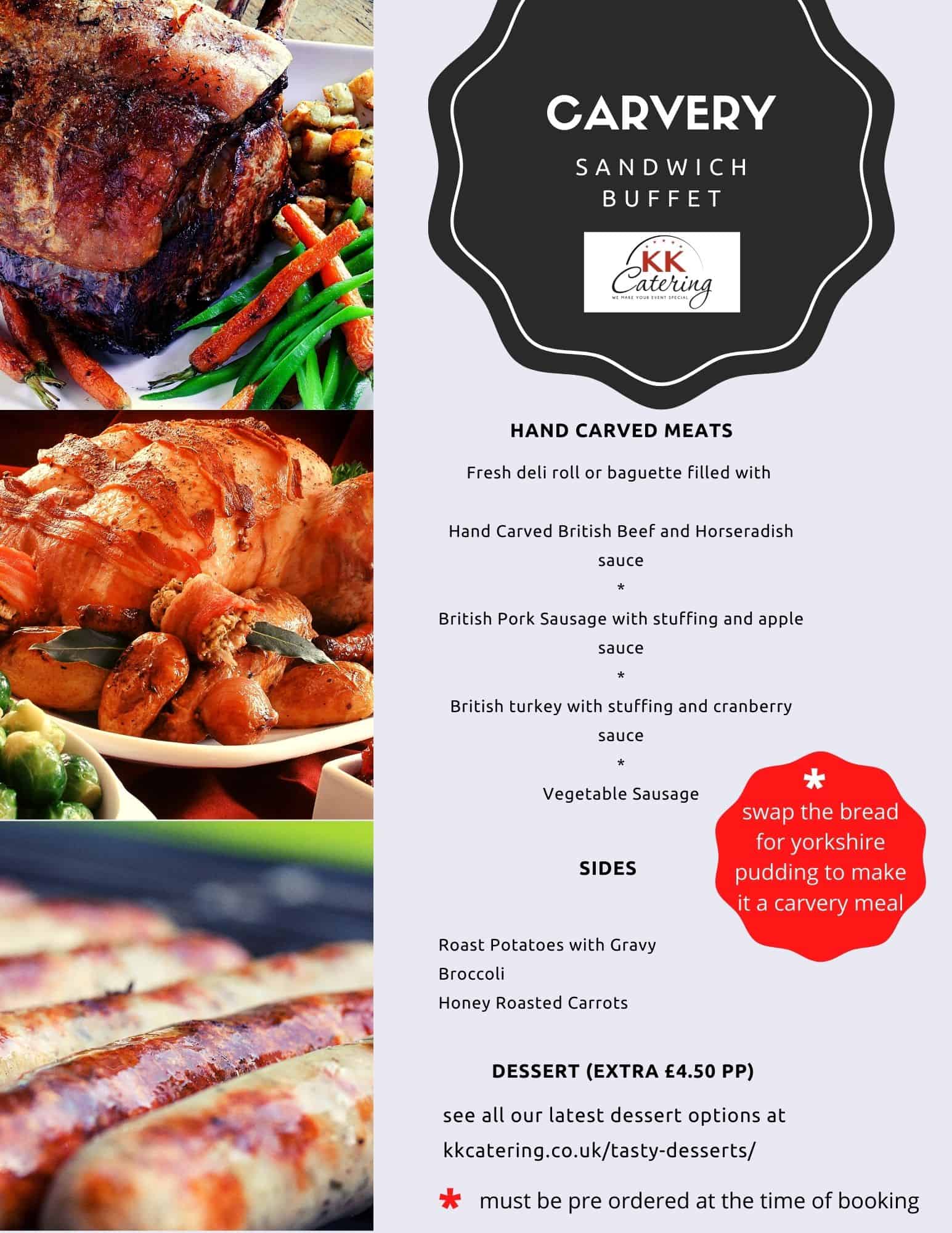 Alternative to a Hog Roast - The Carvery Bar | Get a quote - KK Catering