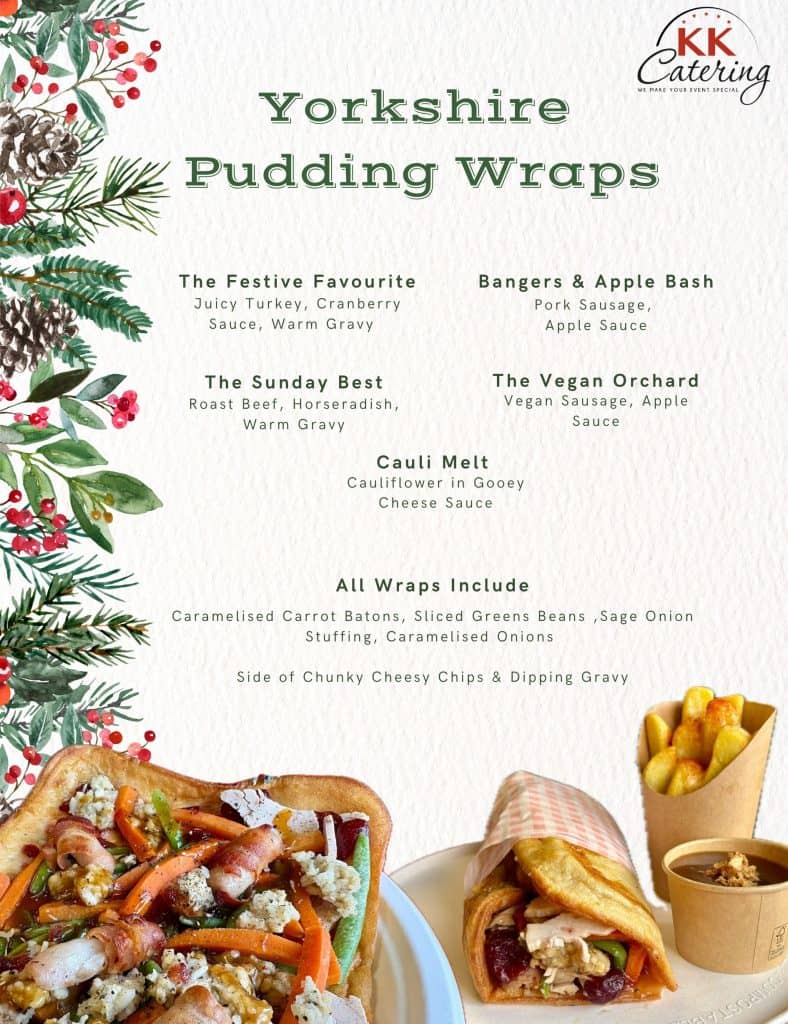 Christmas Catering Menus - KK Catering